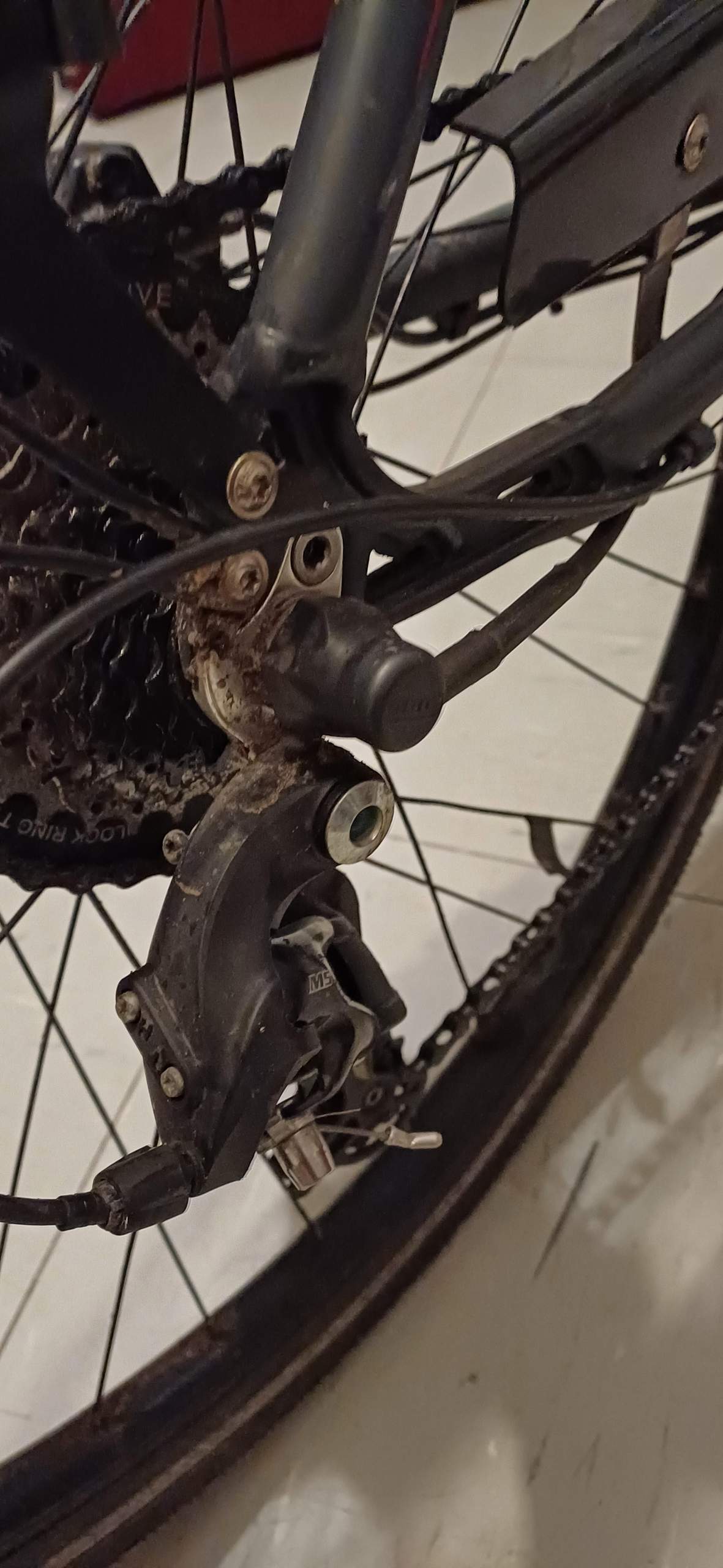 Wie Spanne ich hier die Kette? (Technik, Freizeit, Motor)