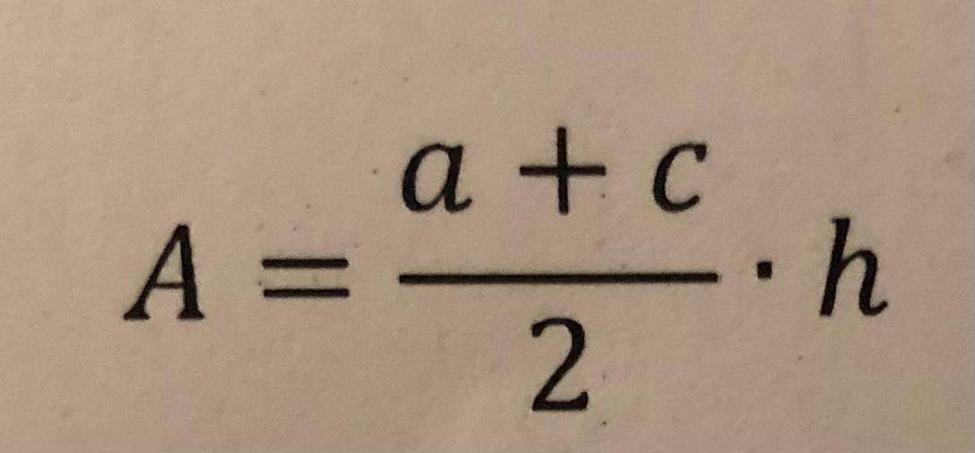 Wie stellt man diese Formel nach h um? (Mathematik, formeln umformen)