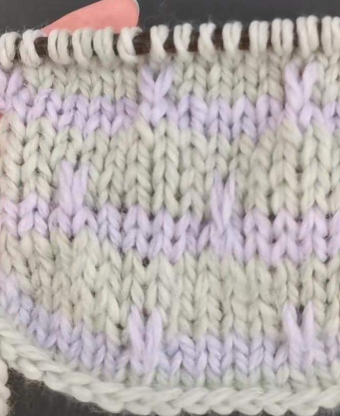 Wie strickt man so ein Muster? (Handarbeit, stricken, Wolle)