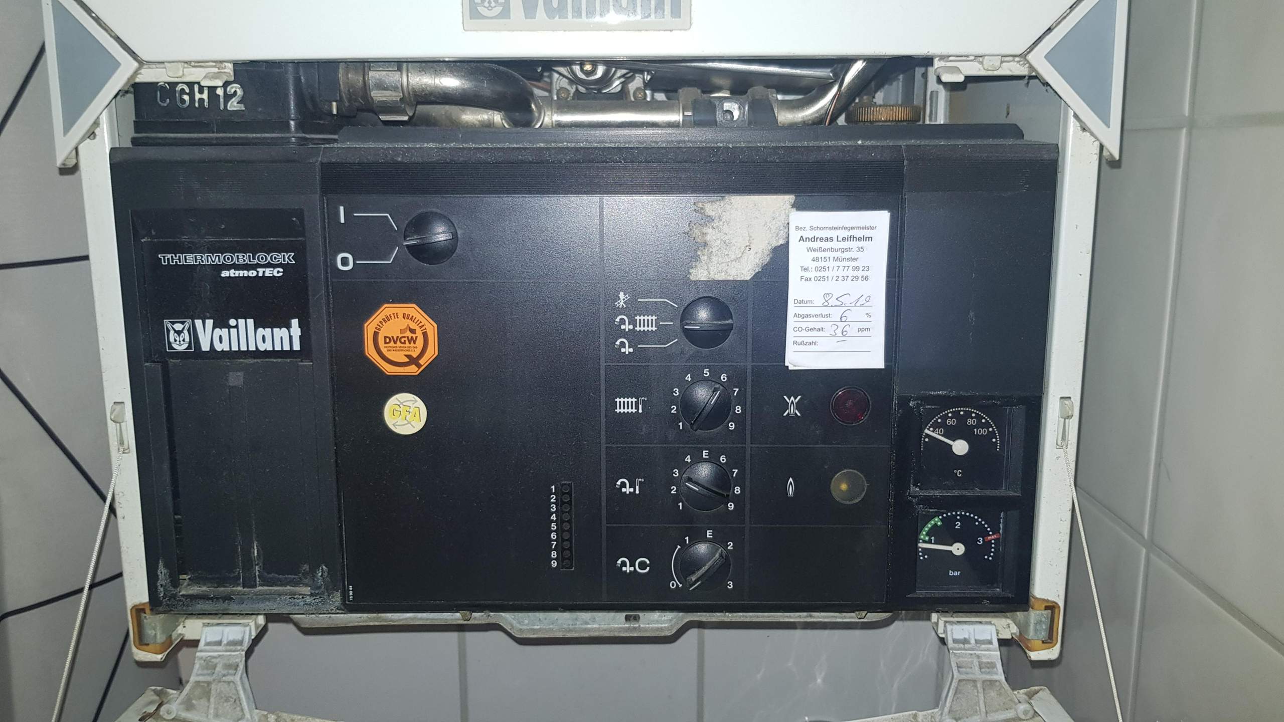 Vaillant Thermoblock Atmotec