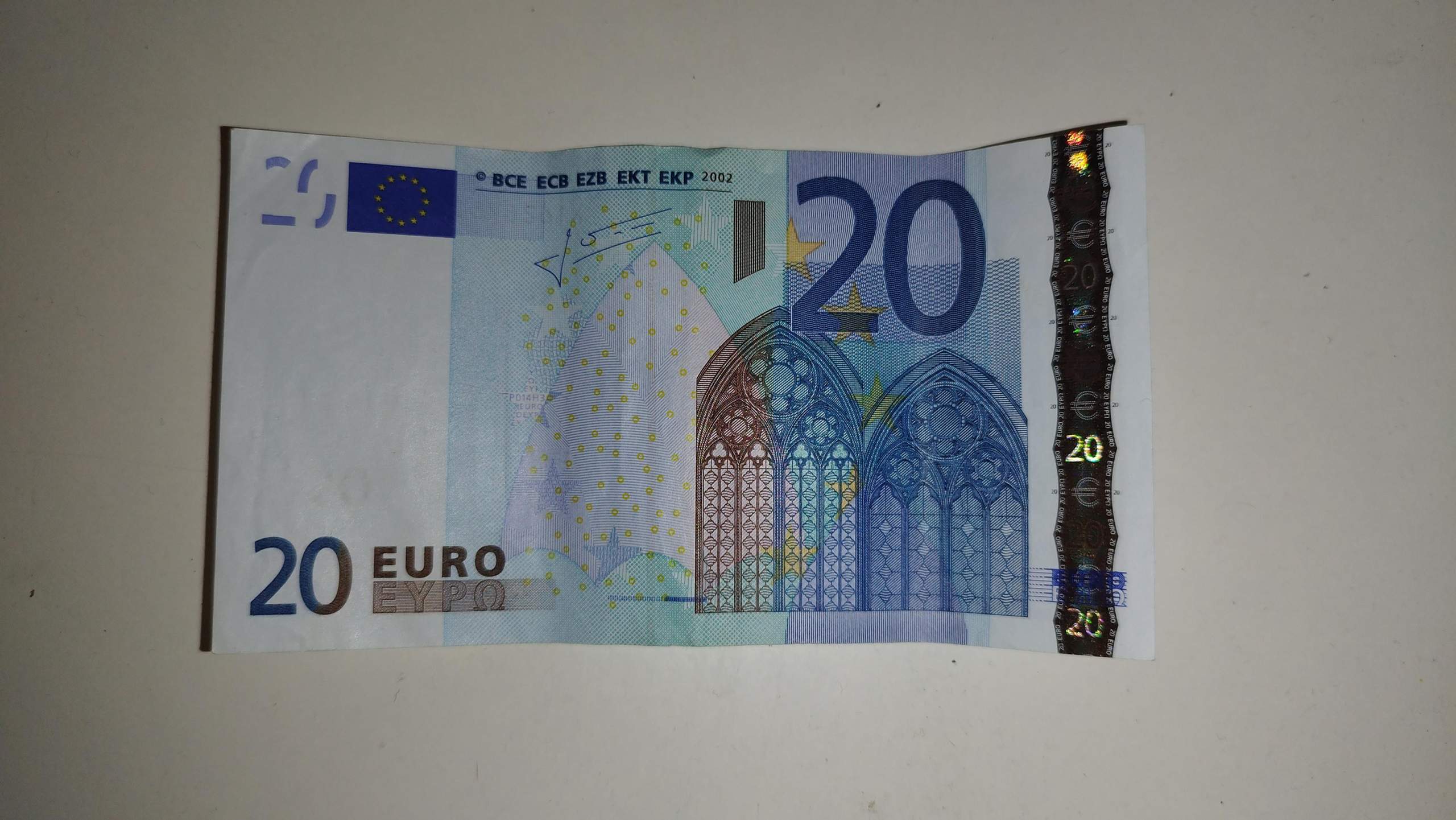 Wie viel ist ein 20-Euro-Schein vom Jahre 2002 Wert? (Geld ...