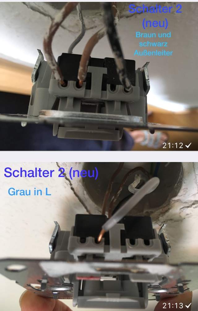 Wie Wechselschalter richtig installieren? (Physik, Elektrik, Handwerker)