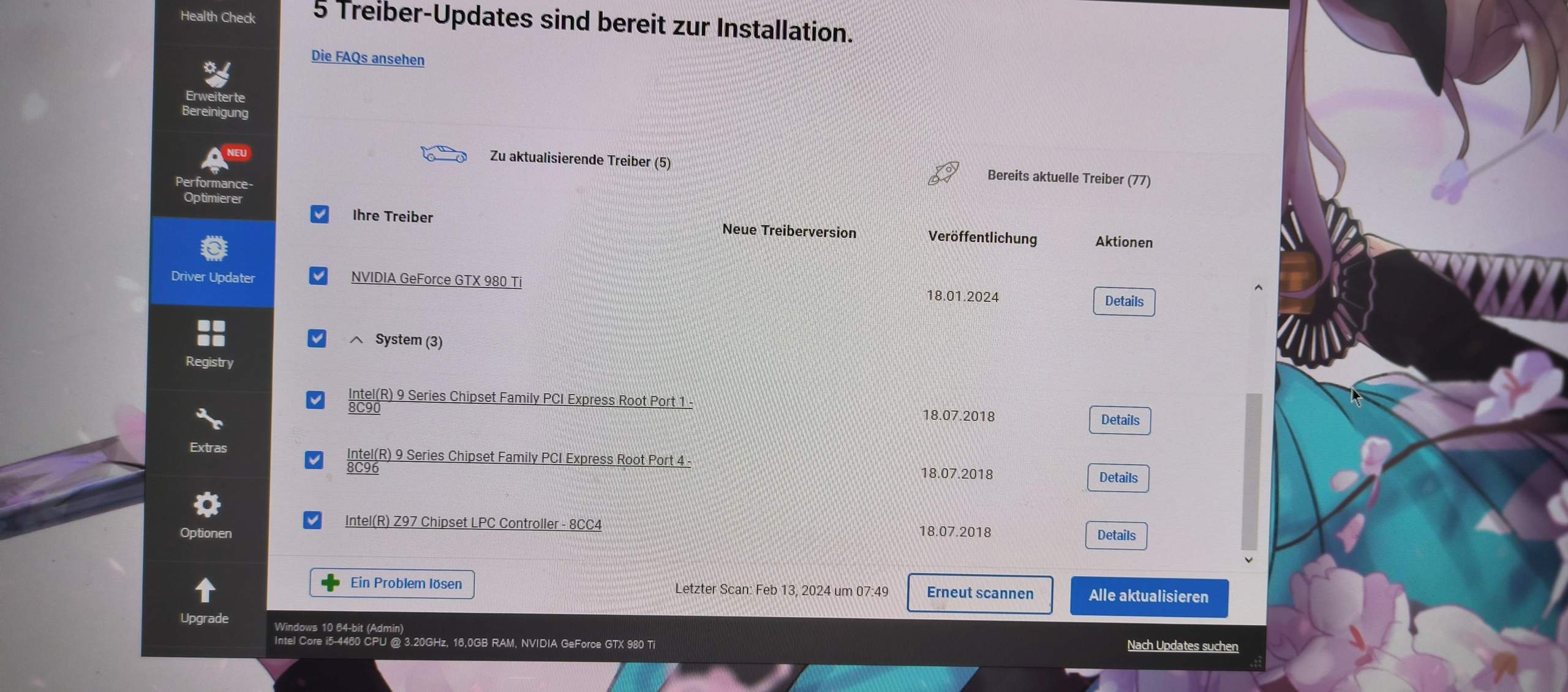 Wie wichtig sind die Treiber? (Windows)