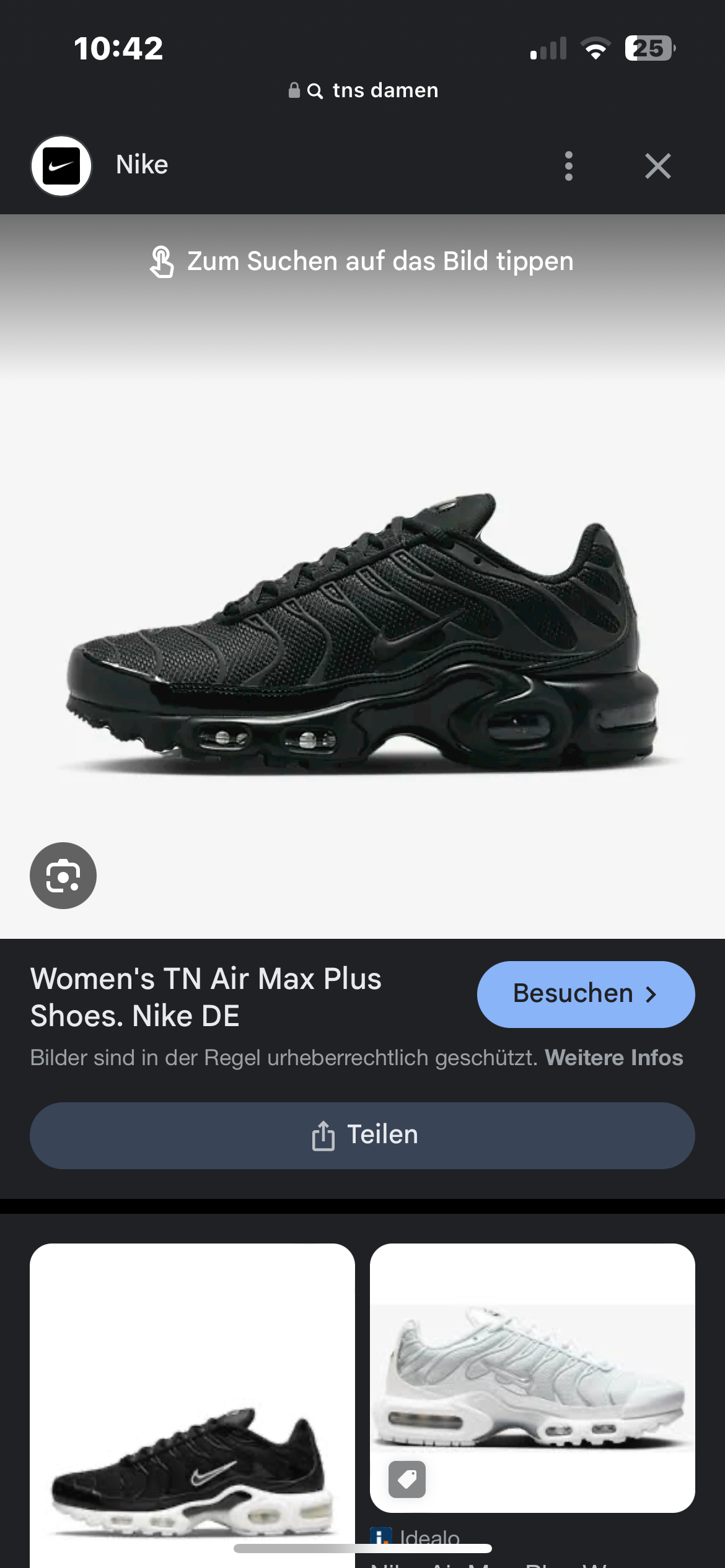 Wie würdet ihr es finden wenn eure Partnerin Nike Air Max Plus trägt ...