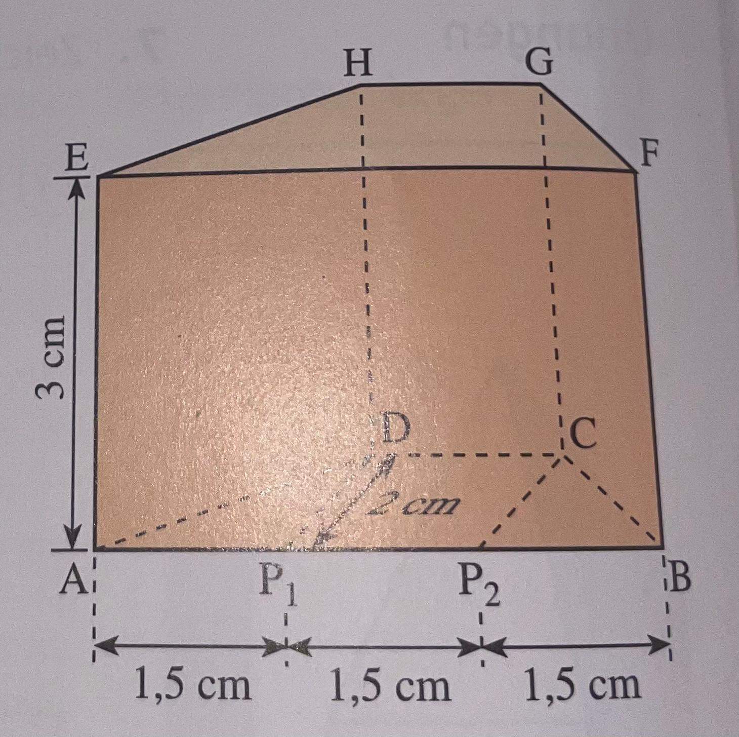 Wie zeichnet man das Netz eines Prismas? (Mathematik, Prisma)