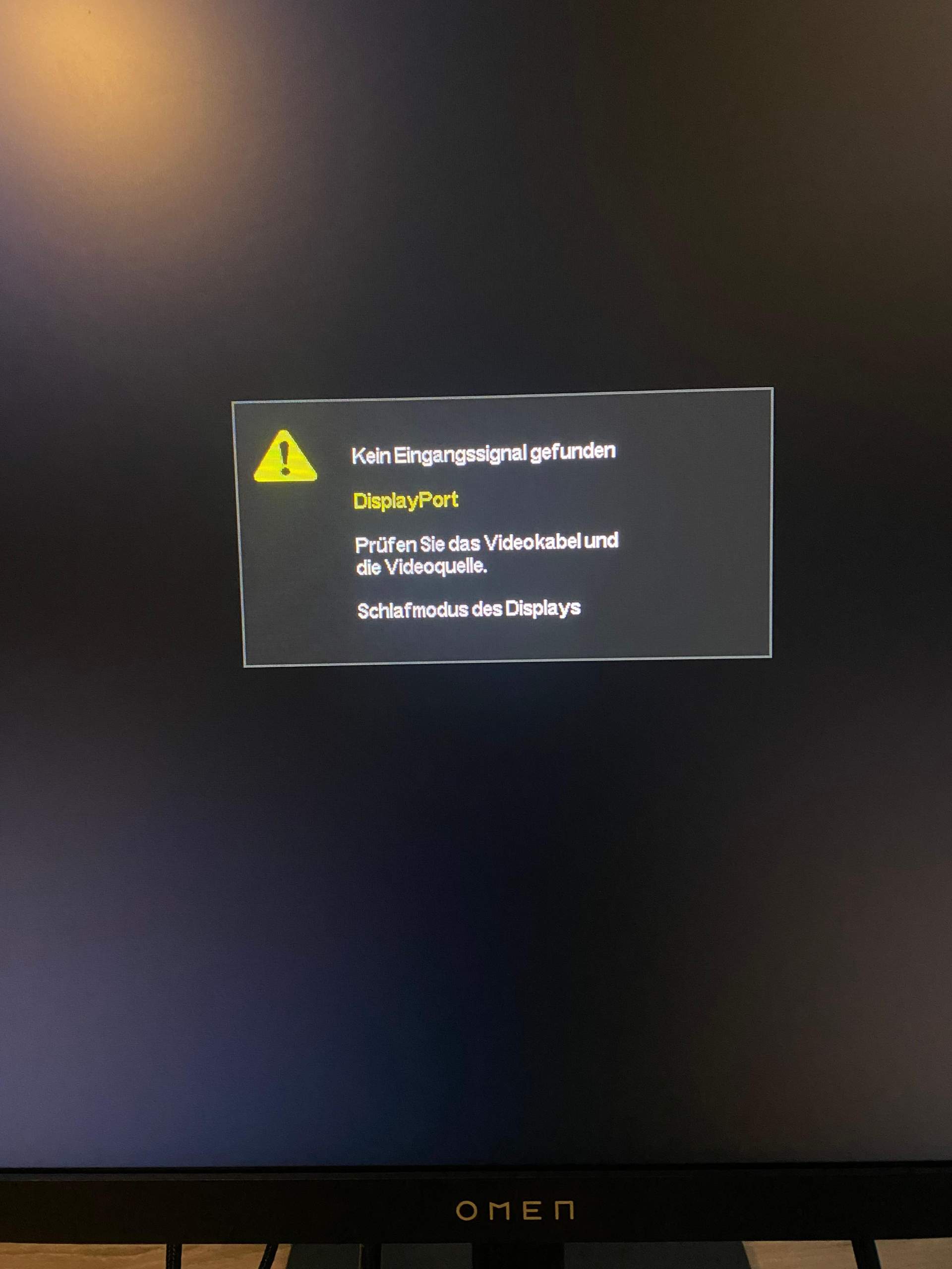 Wieso hat mein Monitor kein Signal? (Gaming, Gaming PC, HDMI)