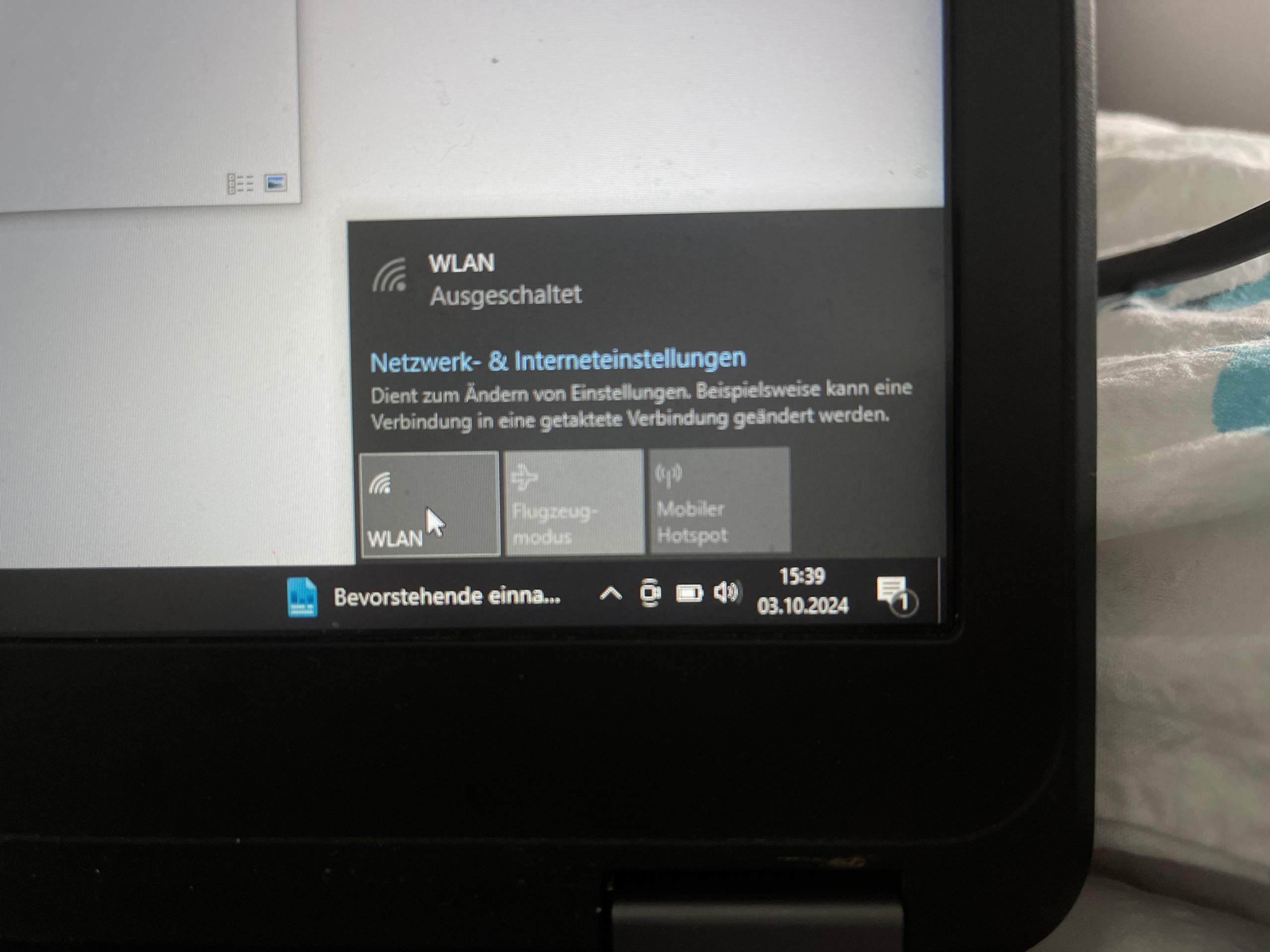 Wieso kann ich mein WLAN auf Dell Laptop aktivieren ...