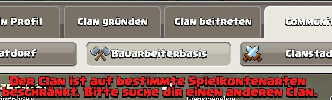 Wieso kann ich nicht dem C.O.C. Clan beitreten(problem gelöst)? (Google ...