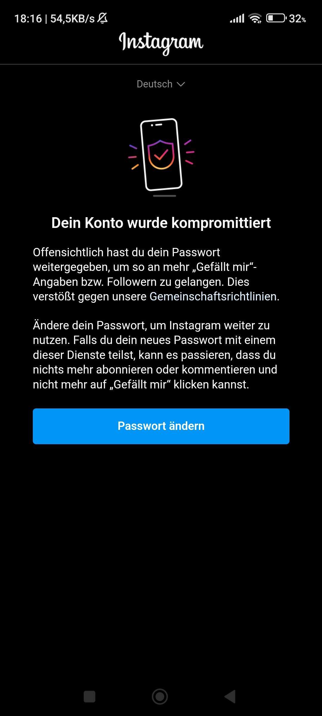 Wieso werde ich immer kompromittiert? (Freundschaft, App, Instagram)
