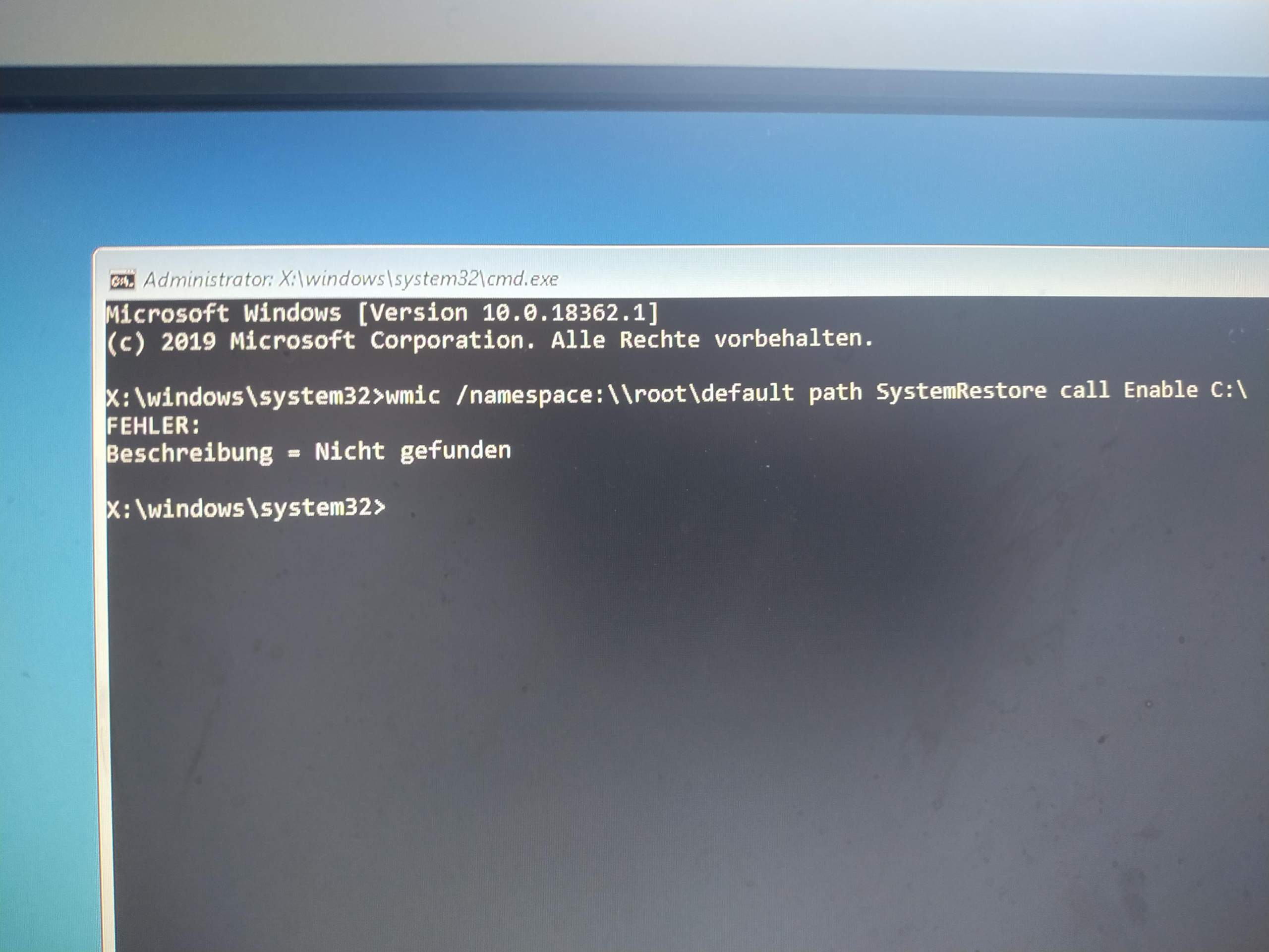 Windows 10 cmd geht nicht? (Computer, Technik, PC)