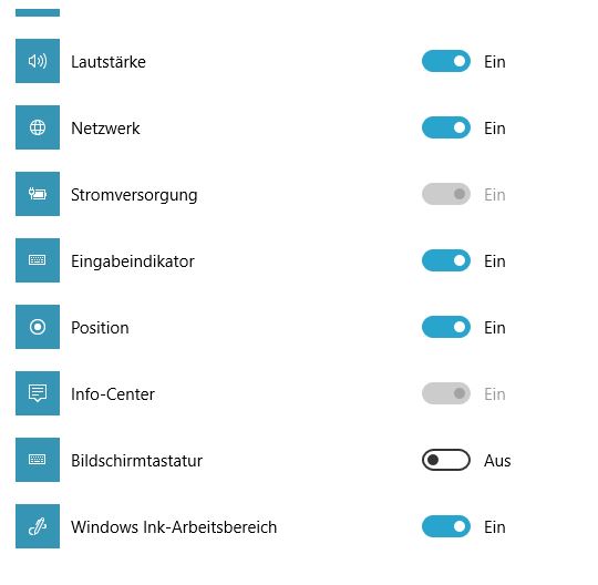 Windows 10 Info-Center verschwunden? (Computer, PC, Software)