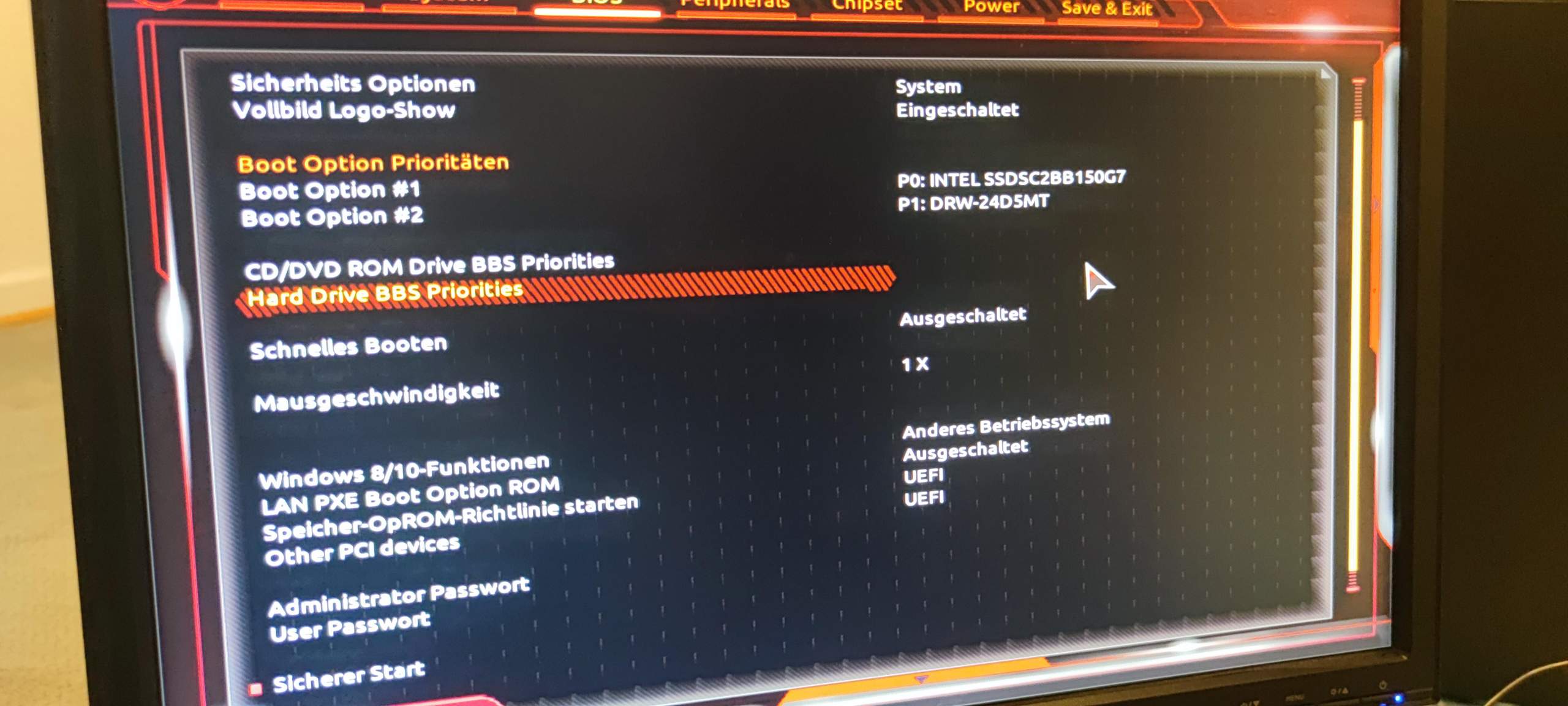Windows BIOS fehlt? (Windows 10, Microsoft, IT)