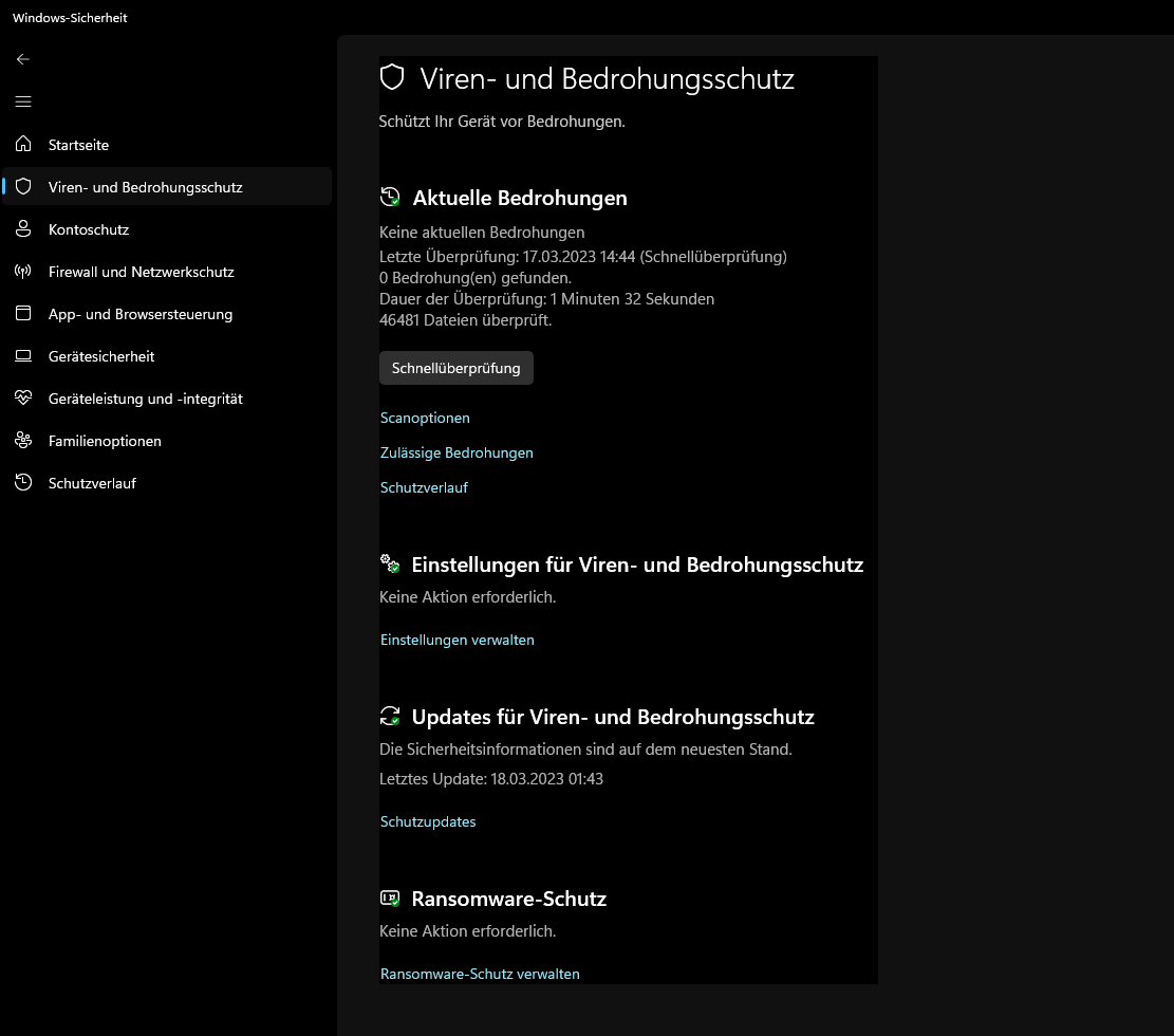 Windows defender kaputt oder manipuliert? (Windows 10, Microsoft, Virus)