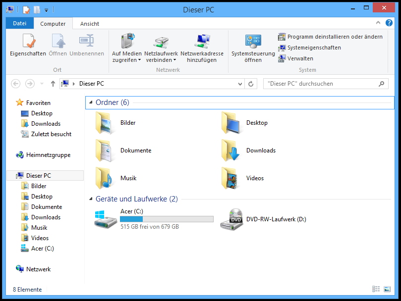 Windows Explorer linke Seite fehlt (Frage mit Bild)? (Computer, Technik ...