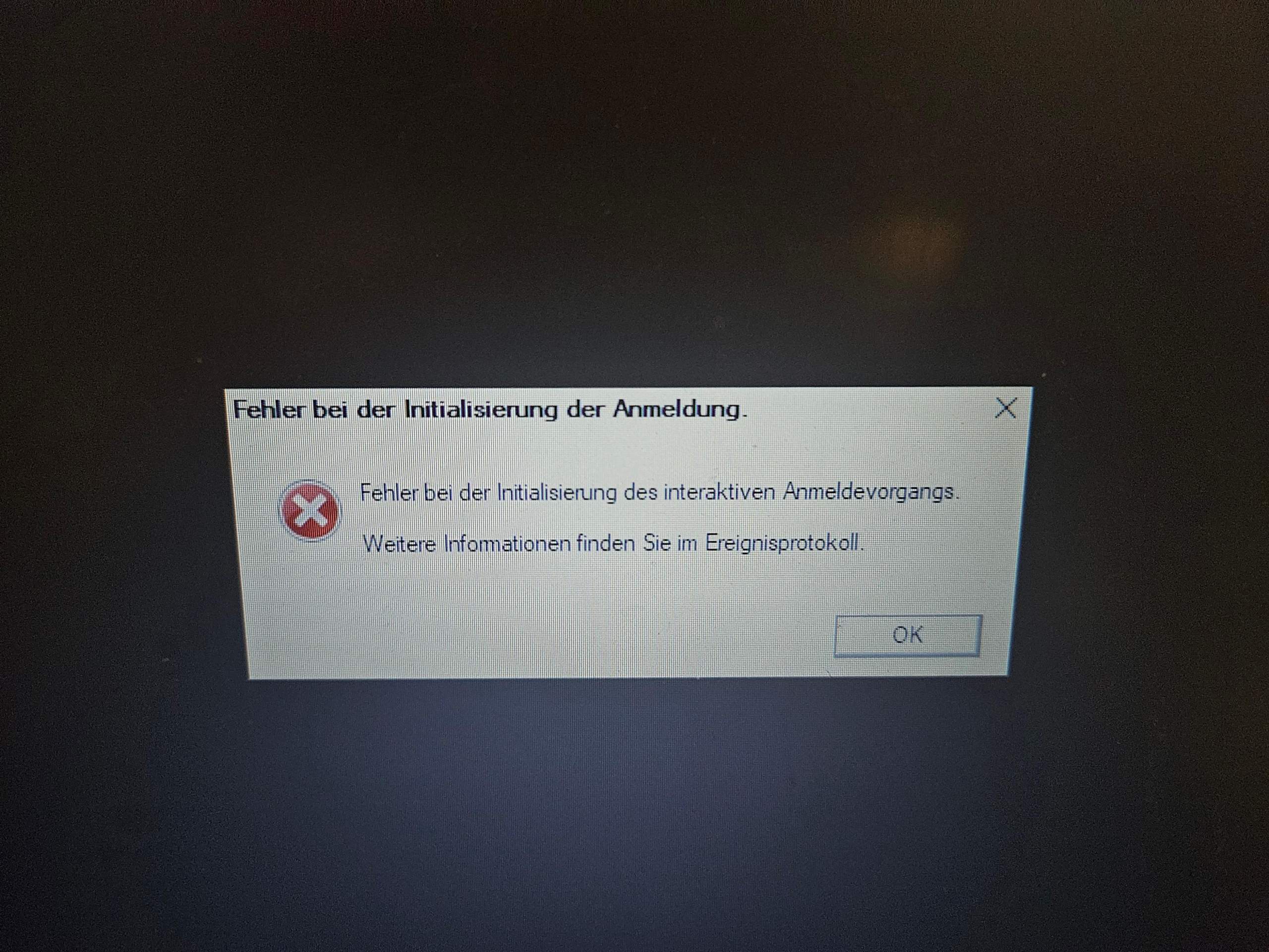Windows PC zurückgesetzt und Fehler bei der Anmeldung? (Windows 10, Microsoft, Fehlermeldung)