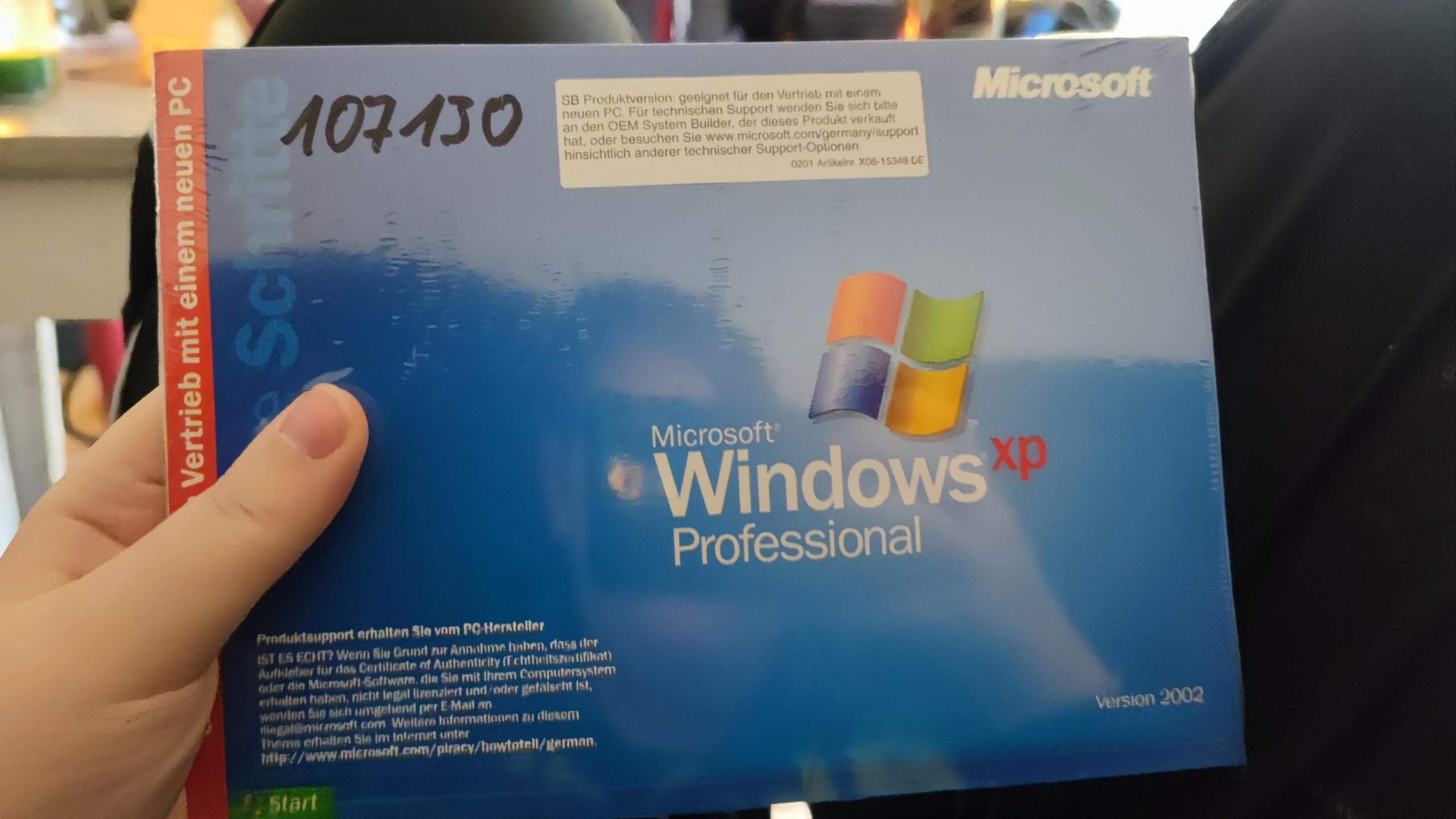 Windows XP Pro (neu) öffnen oder lieber nicht? (Microsoft, CD, Windows XP Professional)