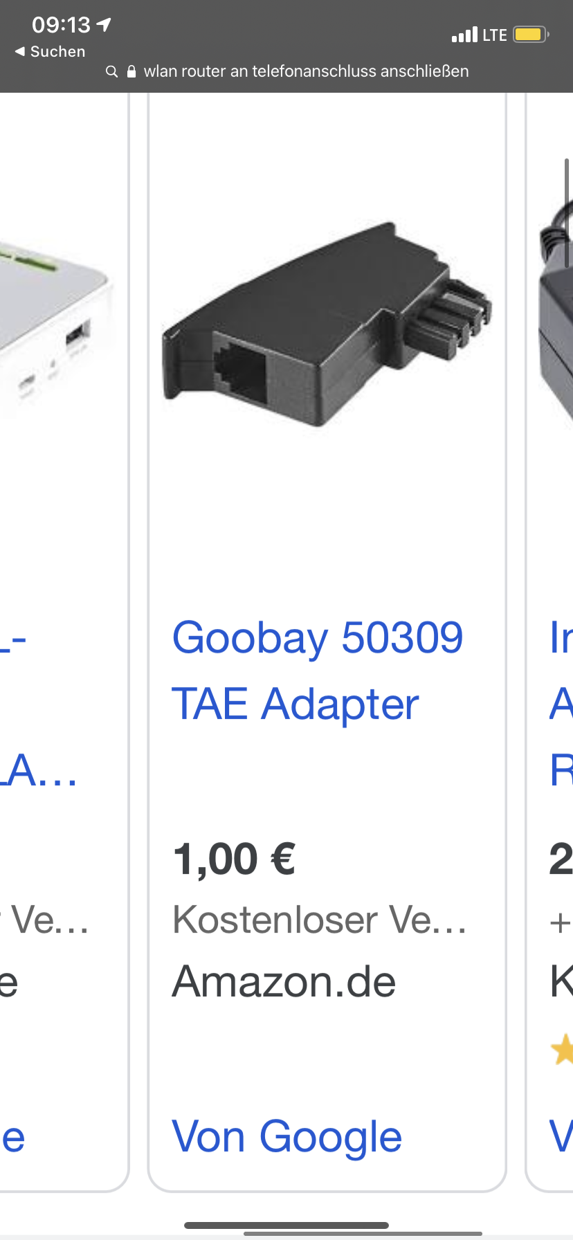 Wlan Router von Vodafone mit Adapter an telefonanschluss? (Technik ...