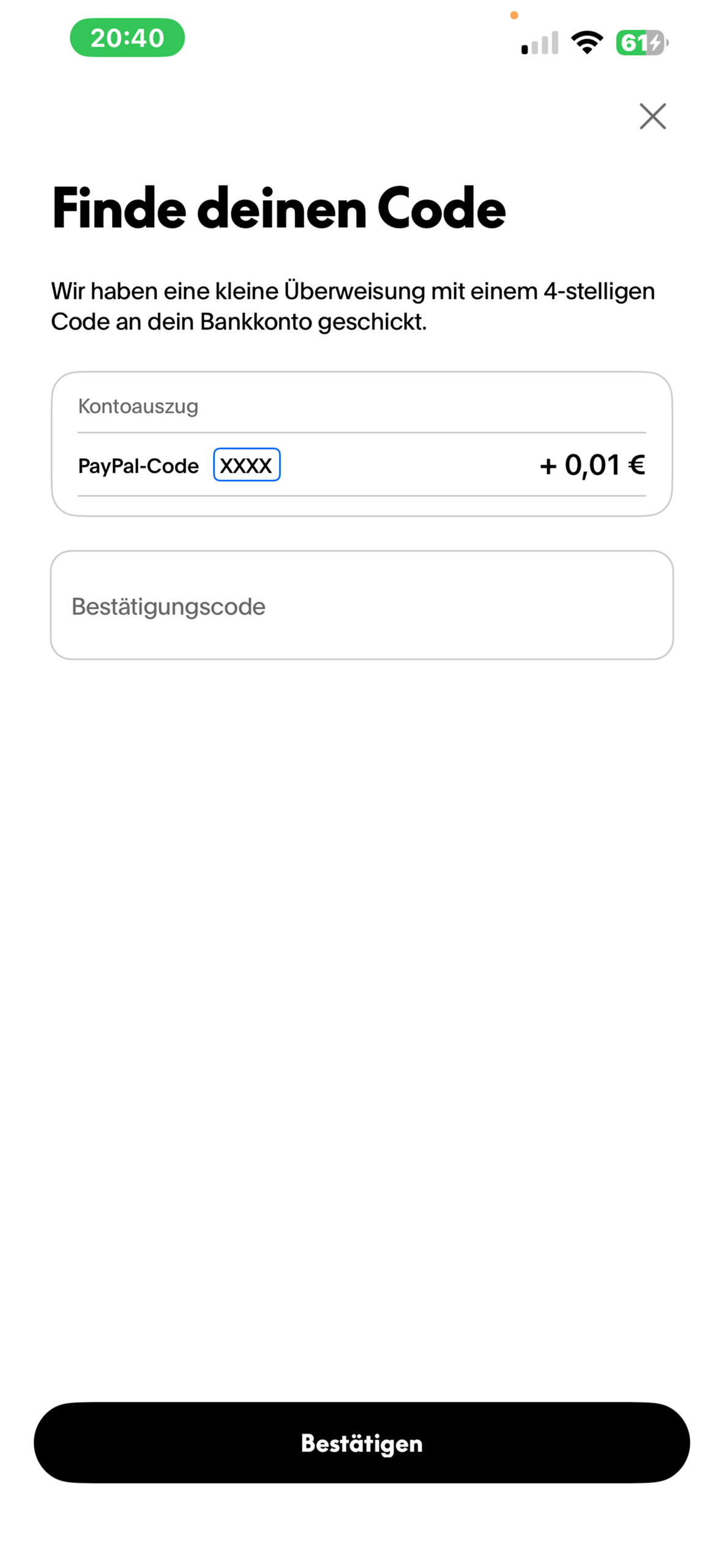 Wo findet man das? (Geld, Account, PayPal)