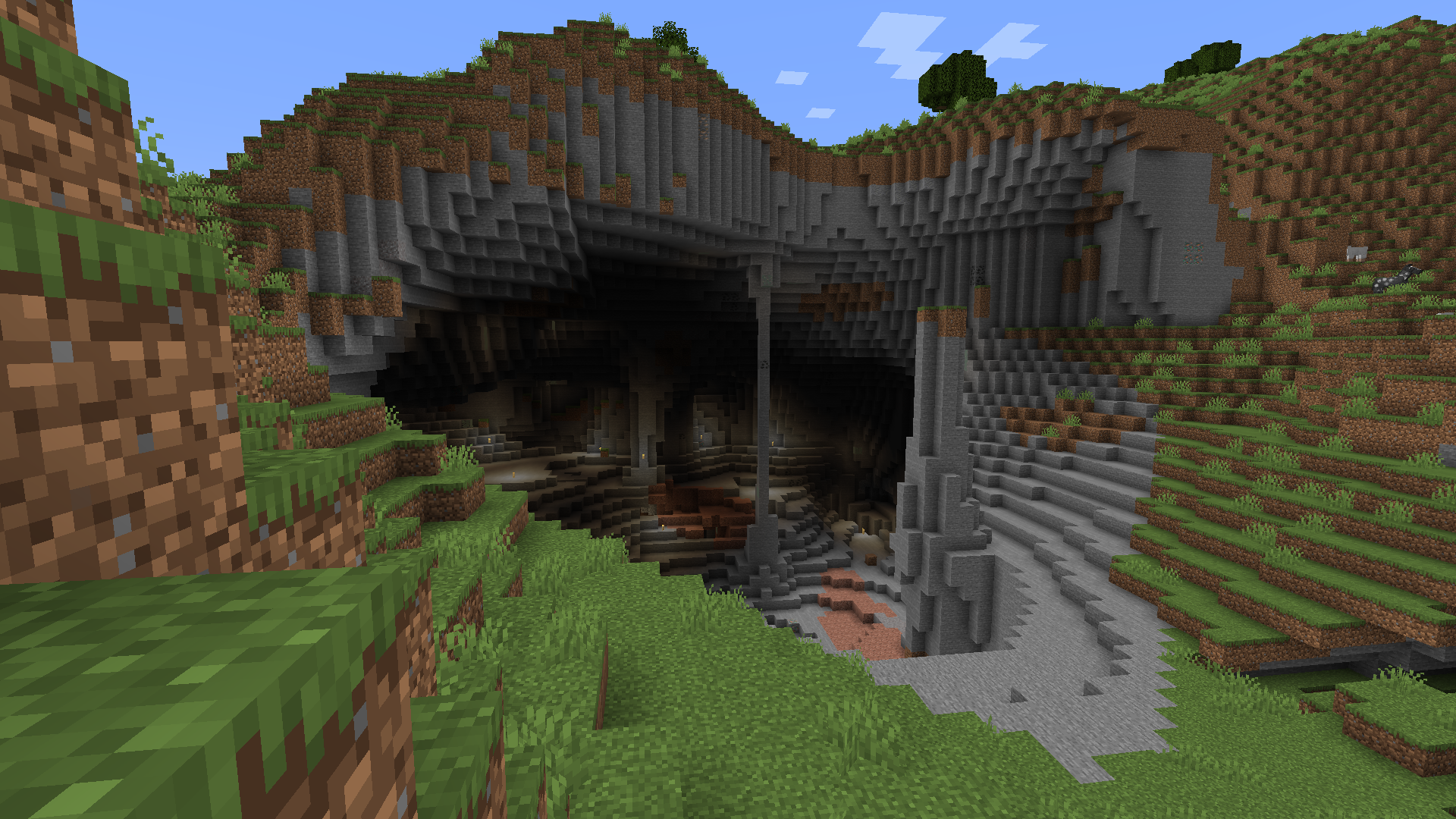 Wo passt in dieser Höhle ein Verzauberungsraum? (Minecraft, Raum ...