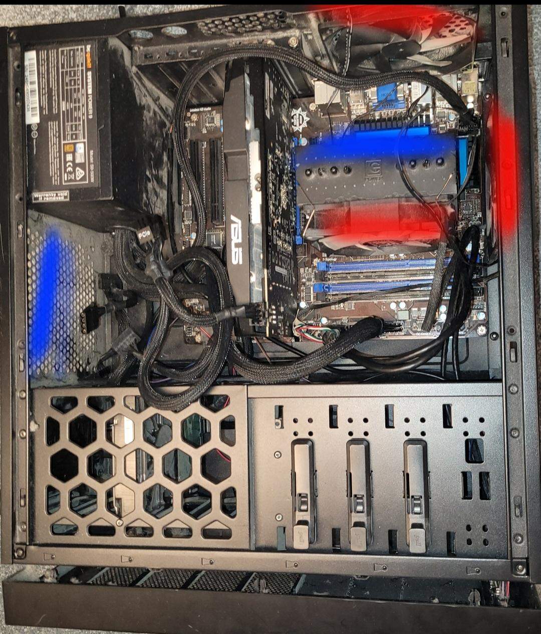 Wo soll der Lüfter hin? (Gaming PC, Gehäuse, CPU-Kühler)