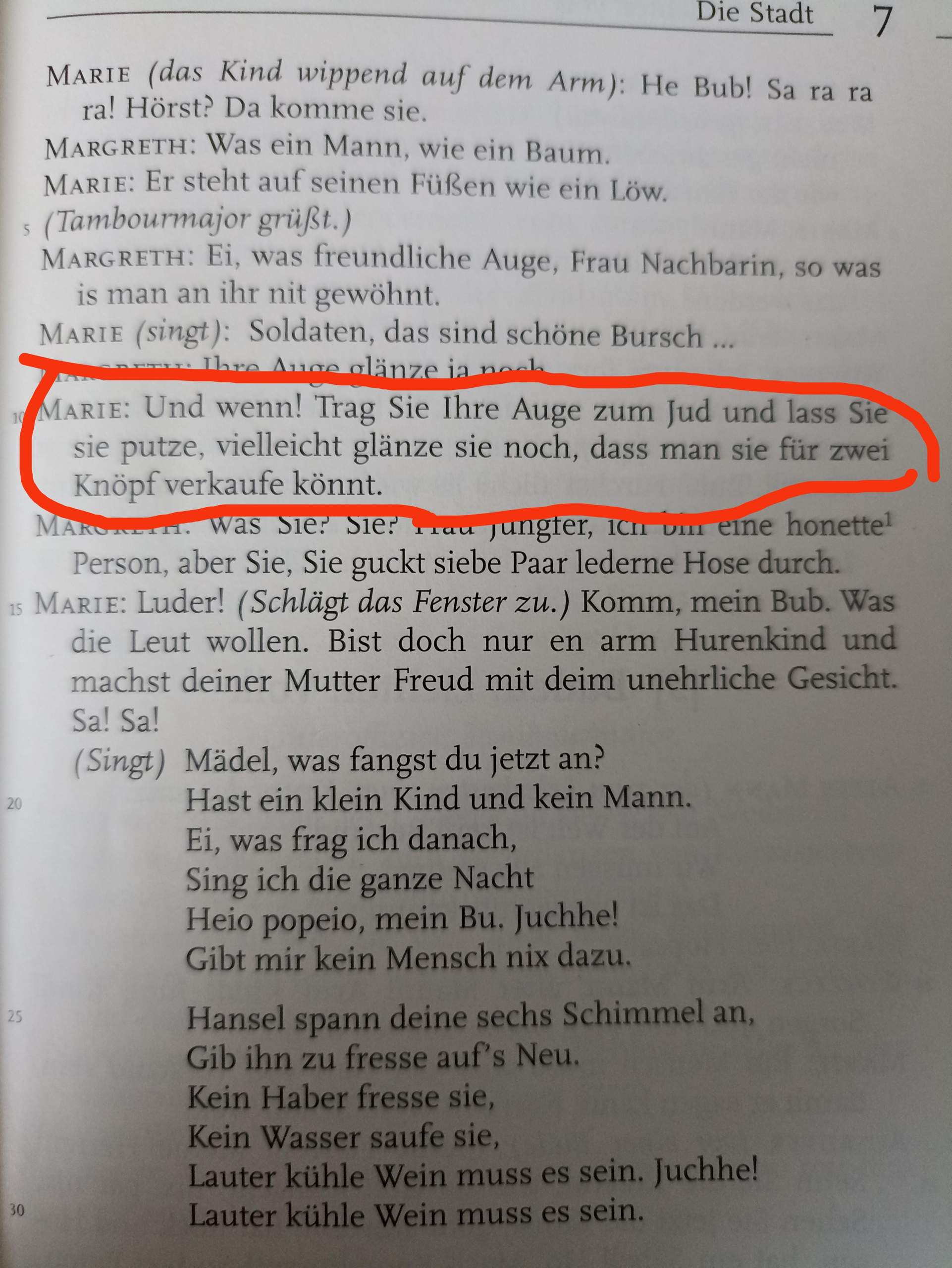 woyzeck -die stadt-? (Buch, Literatur, lesen)