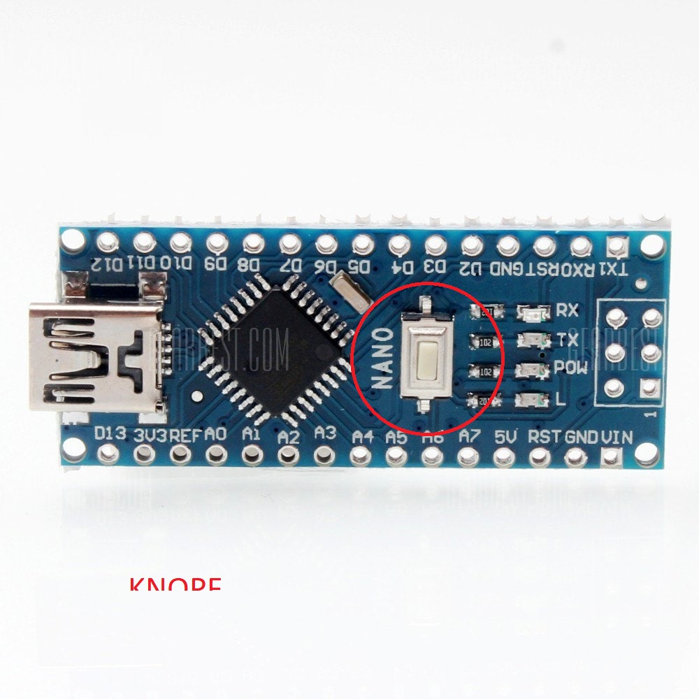 Wozu ist der Knopf / Warum wird mein atmega328p nano v3 controller ... Wozu ist der Knopf / Warum wird mein atmega328p nano v3 controller ...