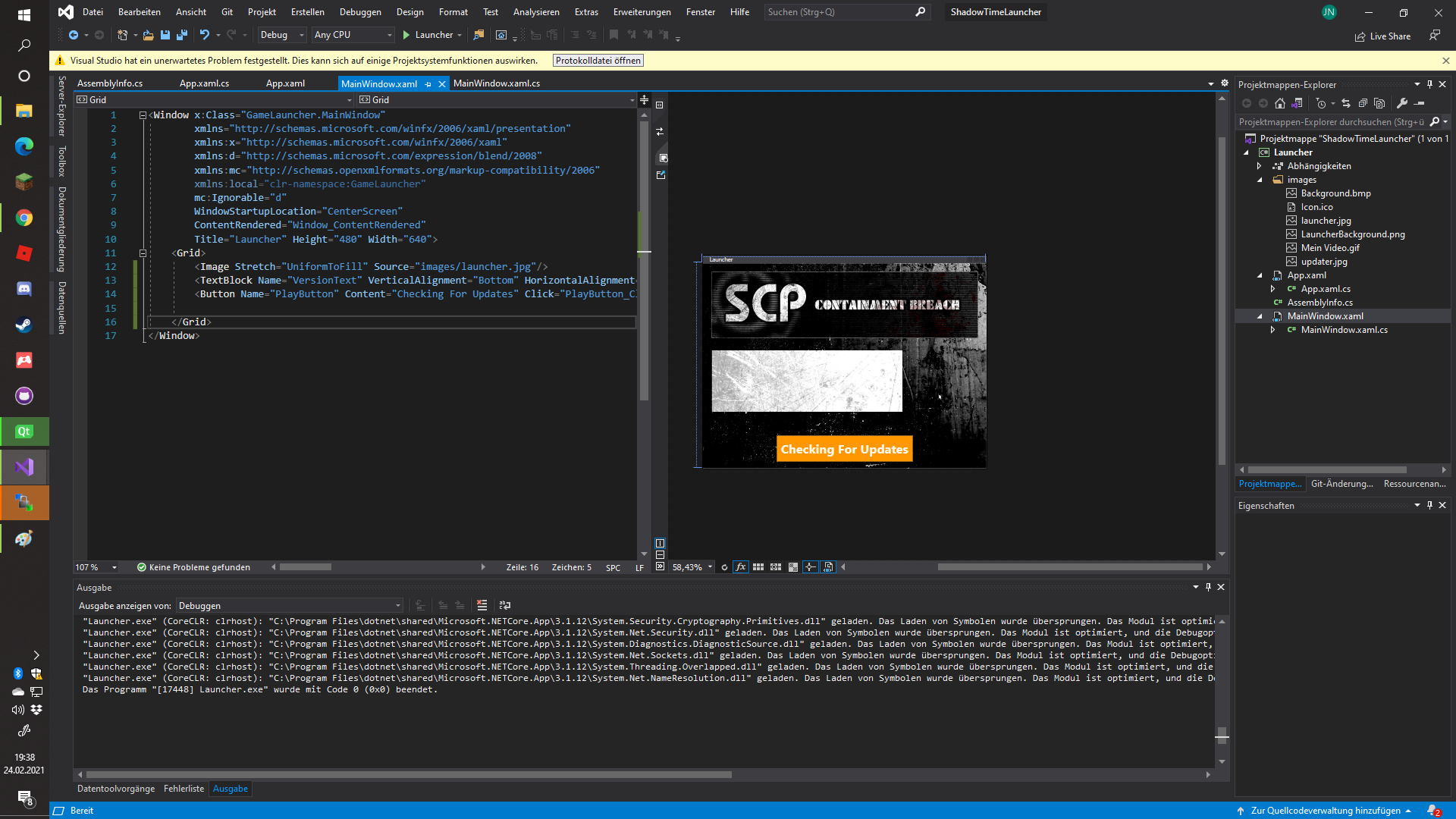 WPF Bild Wird nicht angezeigt? (Computer, programmieren, C Sharp)