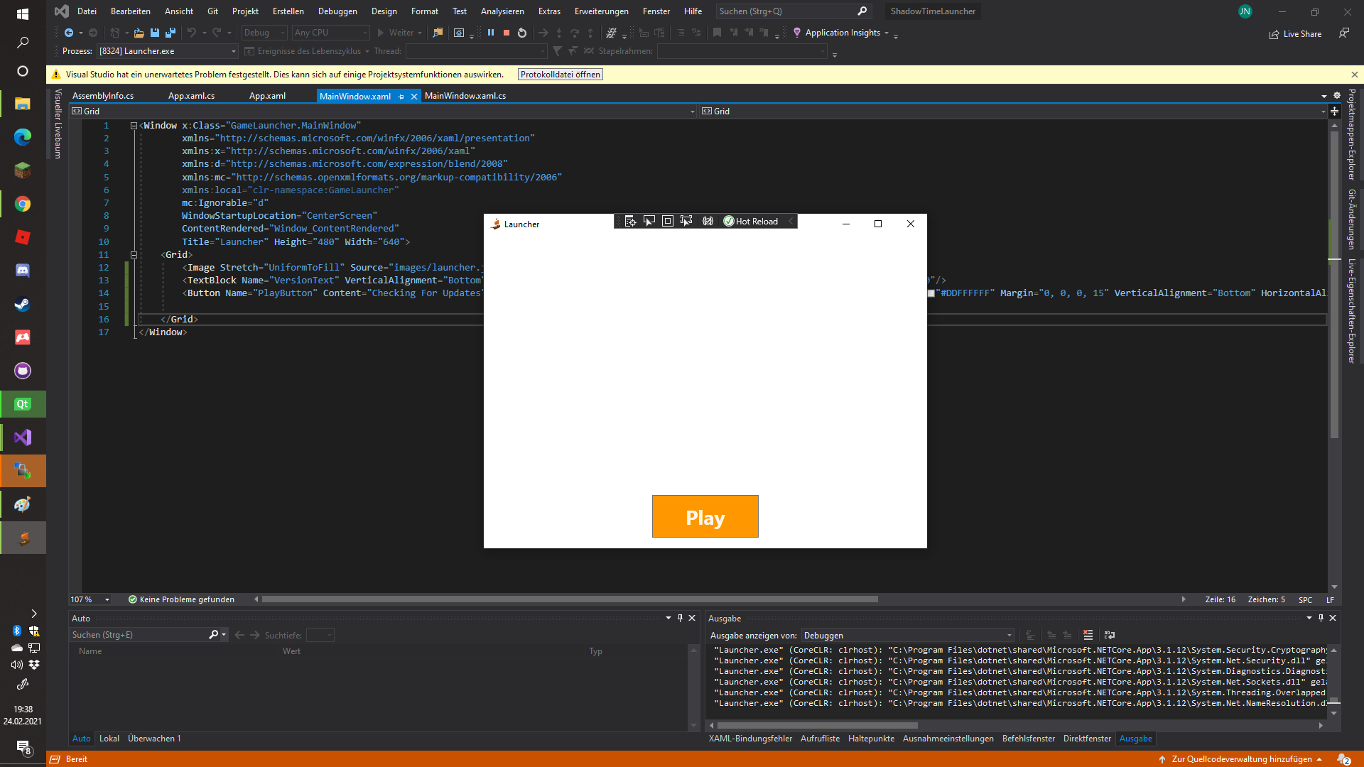 WPF Bild Wird nicht angezeigt? (Computer, programmieren, C Sharp)