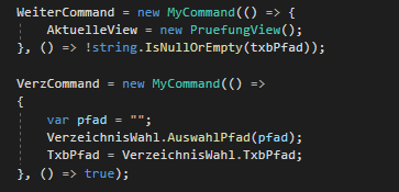 WPF MVVM Button enabled? (Computer, Windows, programmieren)