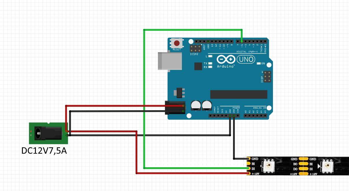Ambilight Ws2815 12v Arduino Nano Leds And Multiplexing