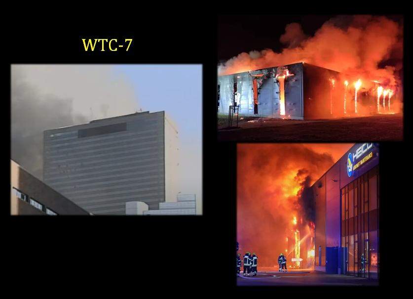WTC-7 - Sieht so ein Gebäude nach mehrstündigem Diesel-Brand aus? Warum ...
