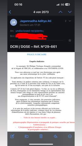 Wtf ist das für eine Mail? (Polizei, E-Mail, Betrug)
