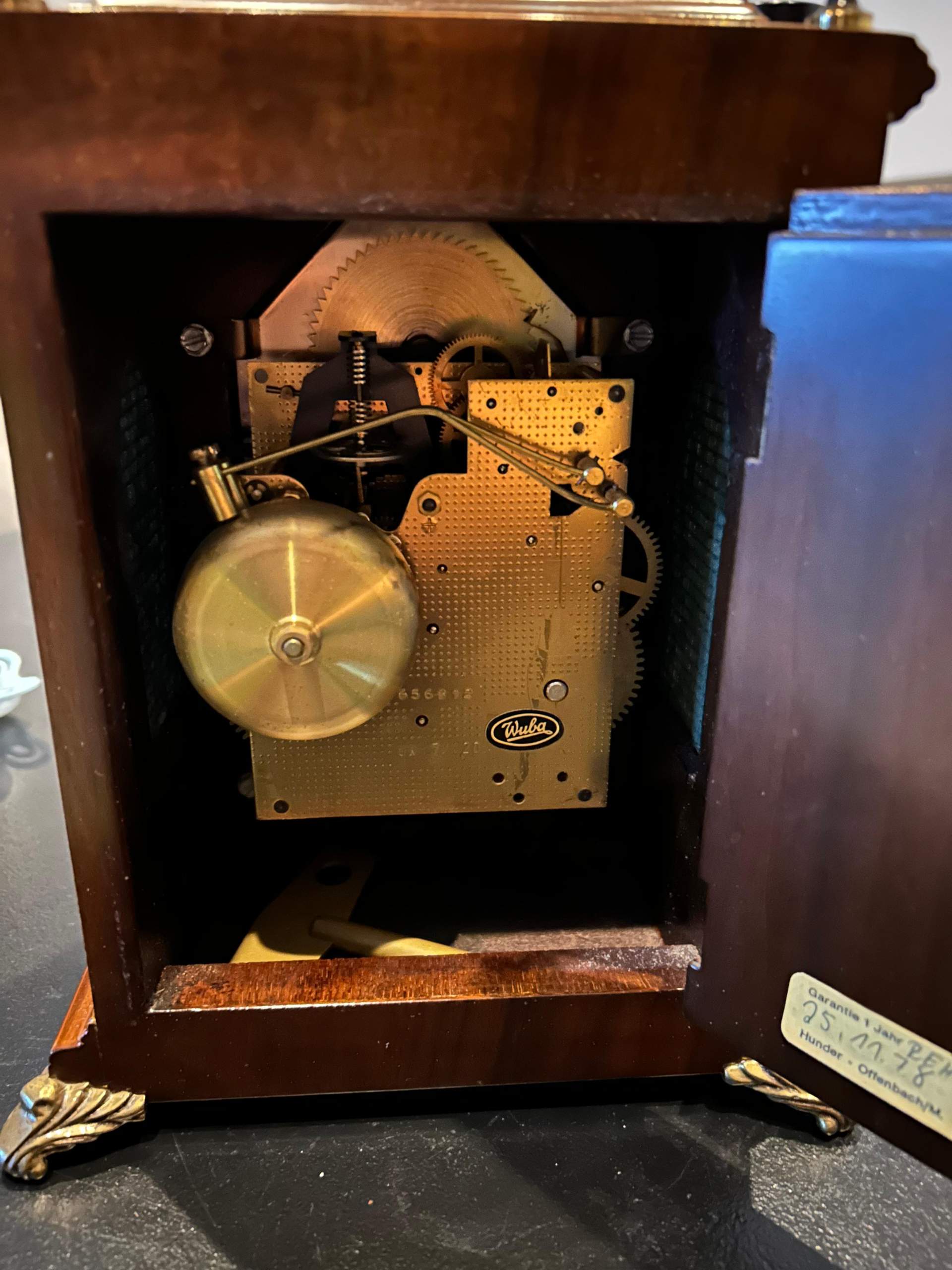 Wuba Warmink Uhr defekt, was könnte das Problem sein? (Reparatur, Wert, Antiquitäten)