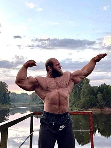 Würde Andrey Smaev im Open Bodybuilding rasieren? (Aussehen, Muskeln ...