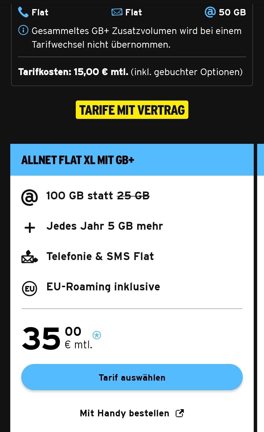 Würdet ihr dieses Angebot an meiner Stelle zum Vertragswechsel annehmen ...