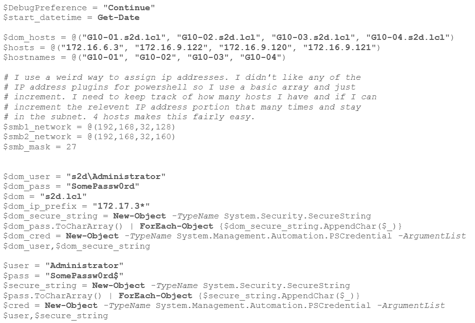 Würdet Ihr Dieses Powershell Script Verwenden Um Einen Cluster Einzurichten Oder Lieber Ein