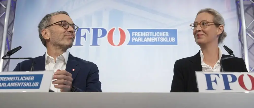 Würdet ihr euch freuen, wenn Kickl und Dr. Weidel Bundeskanzler werden ...