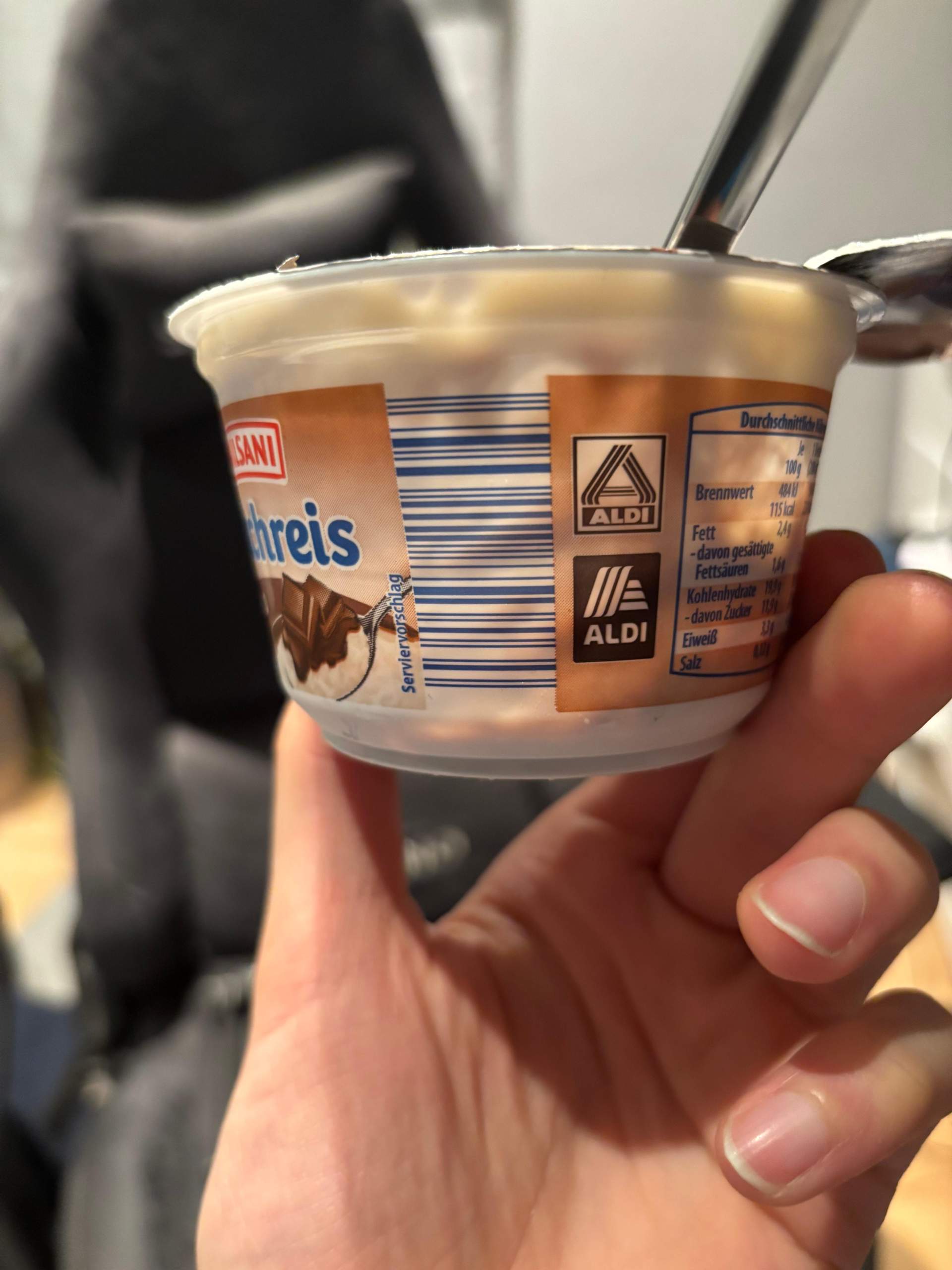 Wusstet ihr das der Aldi Milchreis und grießpudding von Müller hergestellt wird? (Reis, Dessert ...