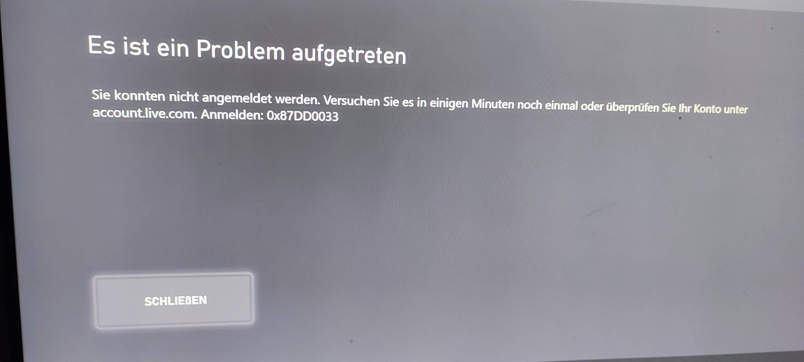 Xbox fehlercode? (Microsoft, Xbox Series X)