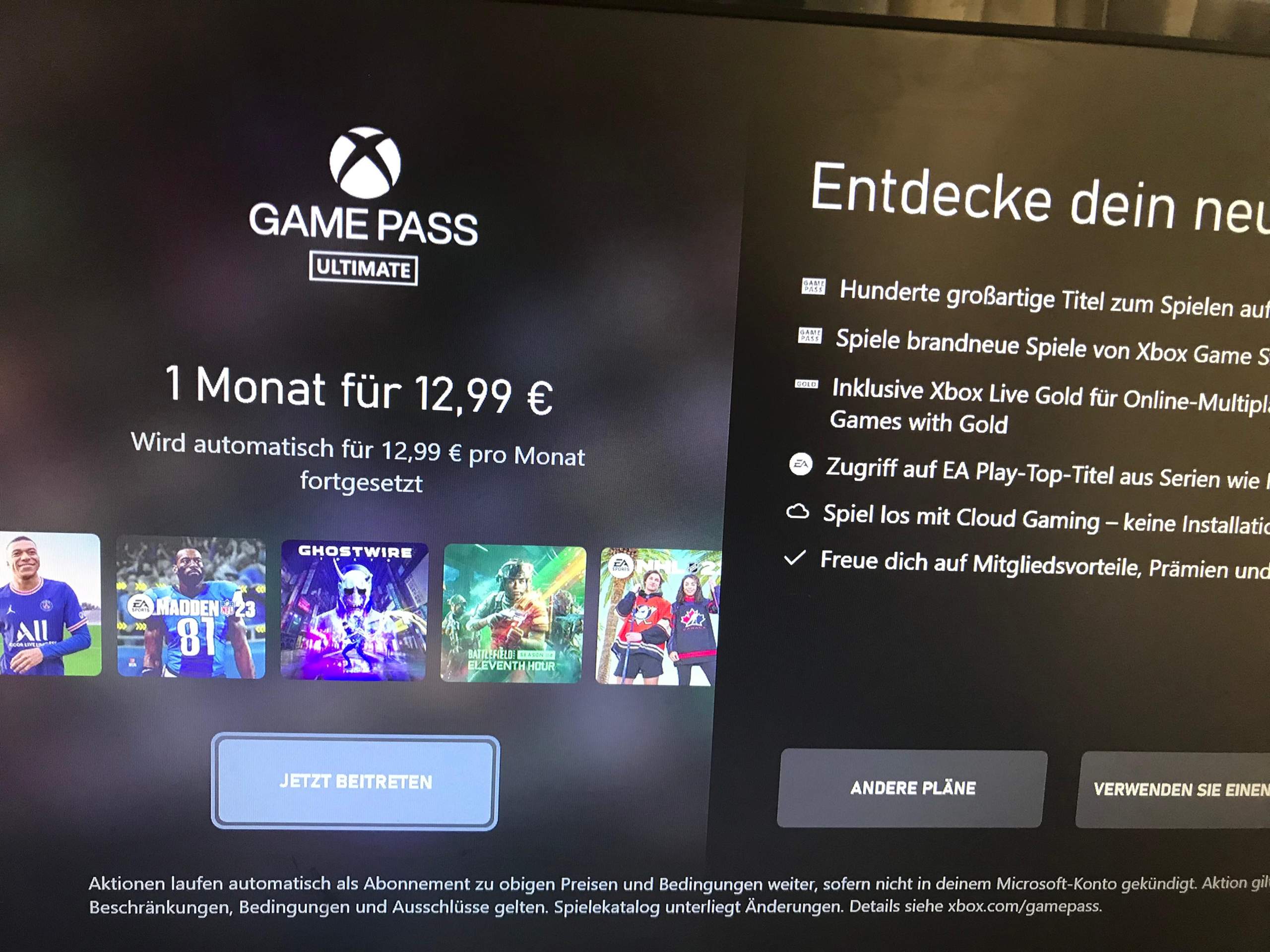Xbox Gamepass Glitch? (Microsoft, Xbox One, Xbox Live)
