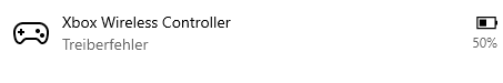 XBOX Wireless Controller Treiberfehler am PC beheben?