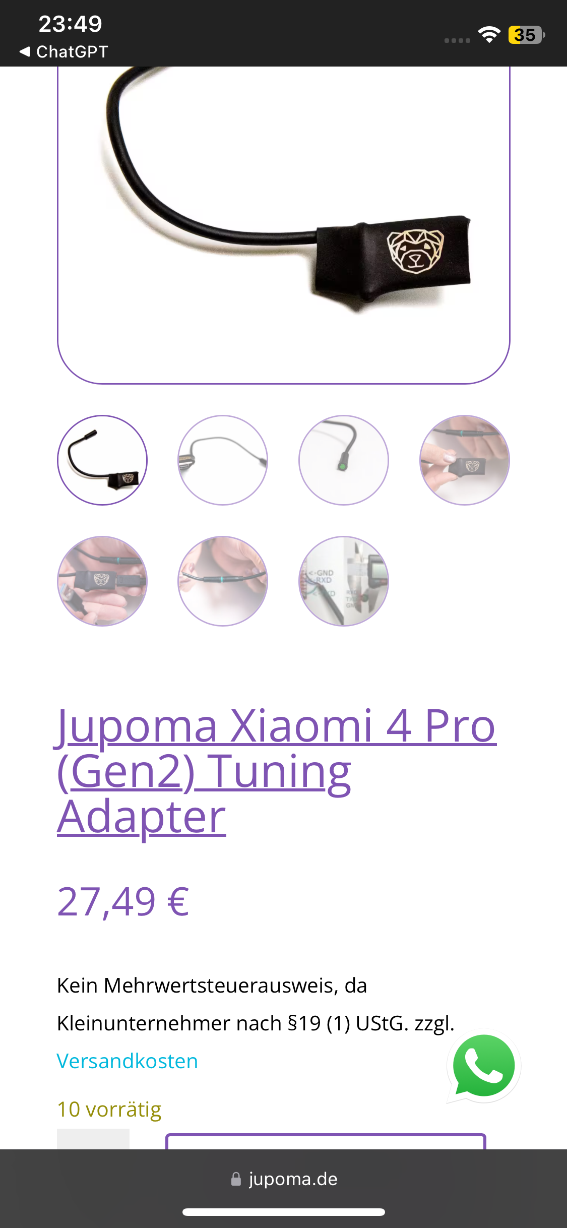 Xiaomi 4pro 2nd gen tunen? (Tuning, Scooter, E-Scooter)