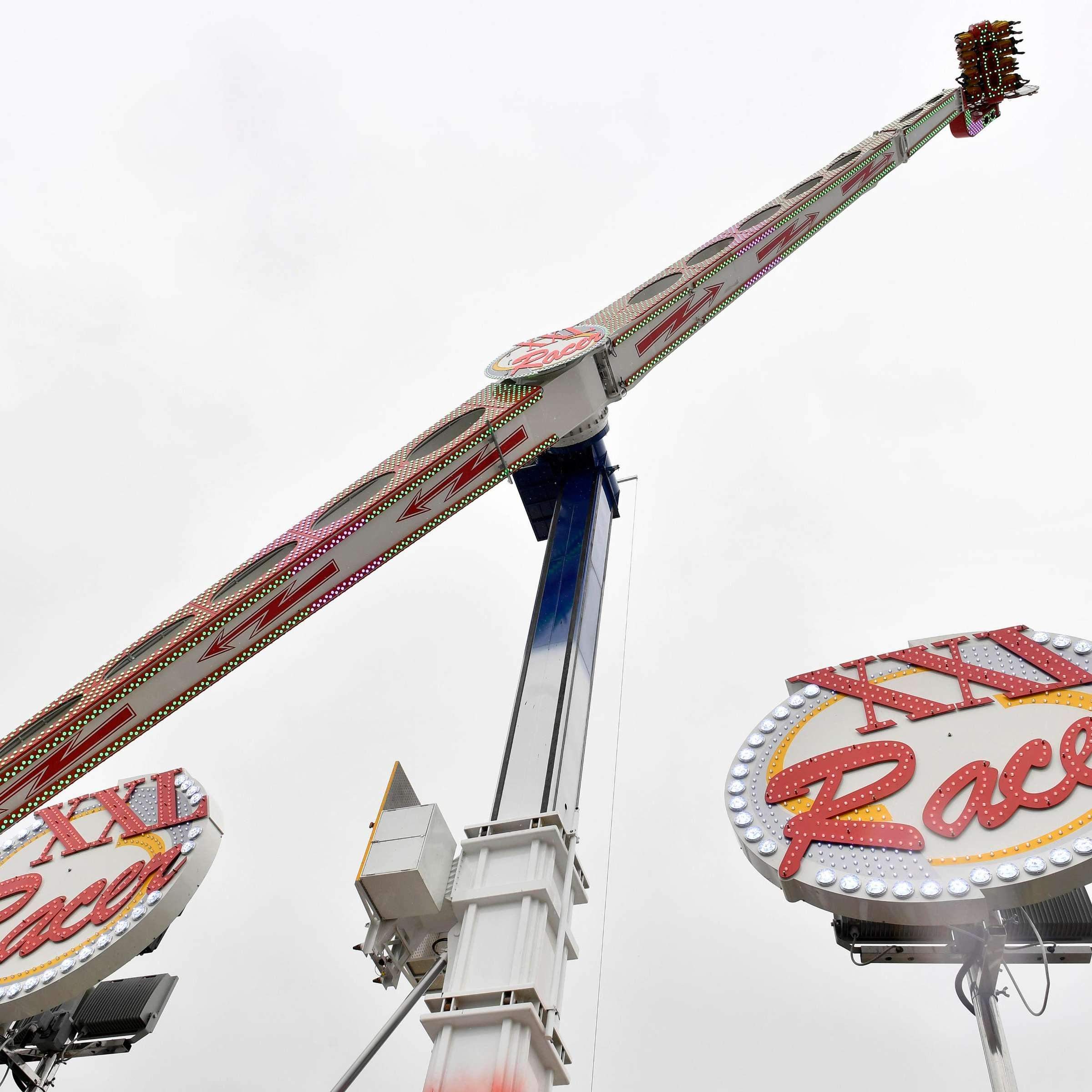 XXL RACER mit 11 jahren und 1,50cm groß? (Kirmes, Fahrgeschäfte, Volksfest)