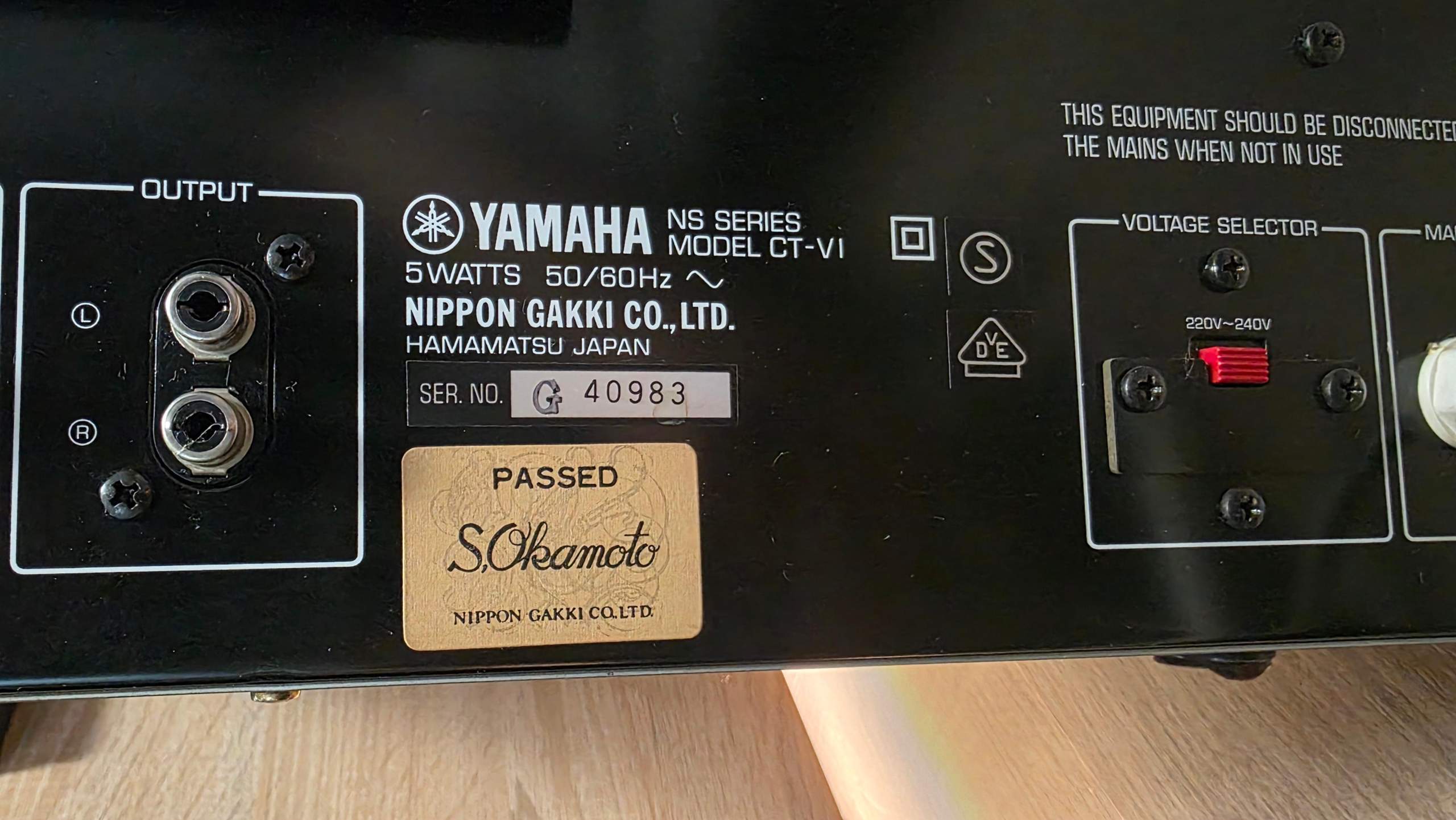 Yamaha Tuner Antenne FM AM? (Radio, Musikanlage)