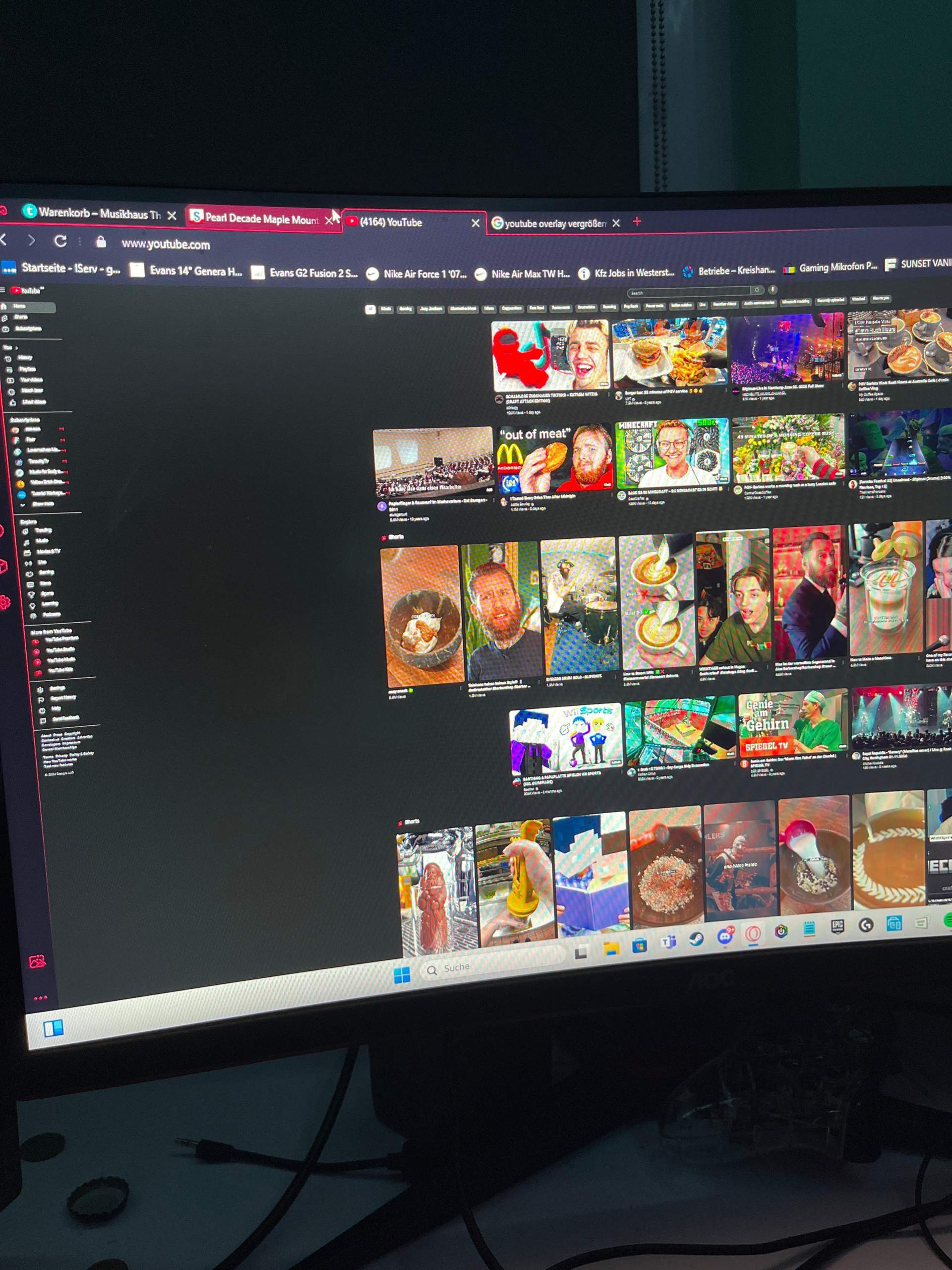 YouTube overlay wurde verkleinert?