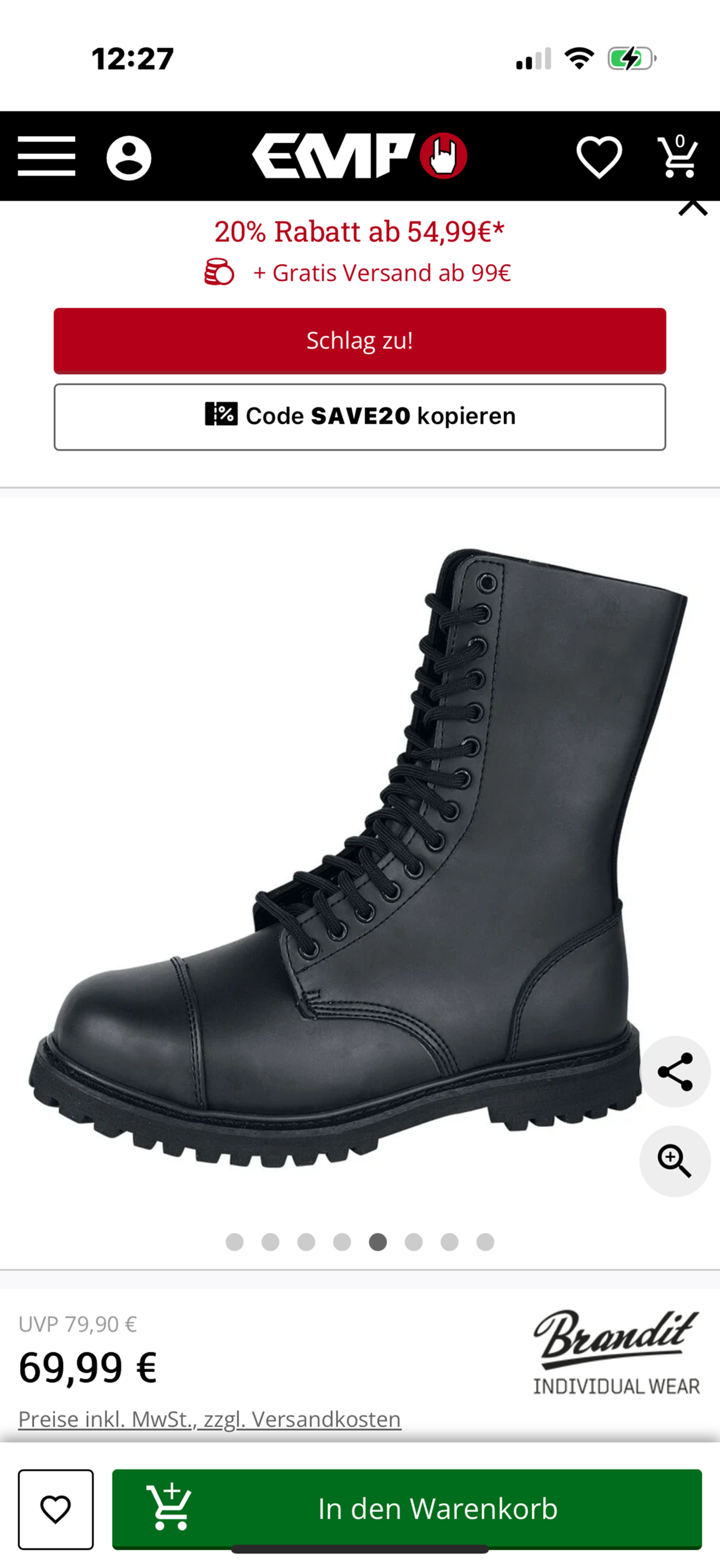 Zählt das als springerstiefel (Kleidung, Style)