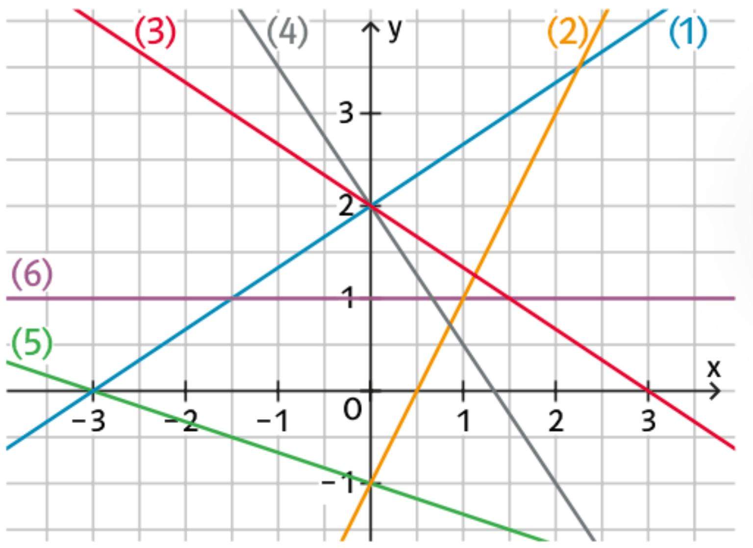 Zeichne den Graphen der Funktion g: X -3x + 1 und vier weitere ...