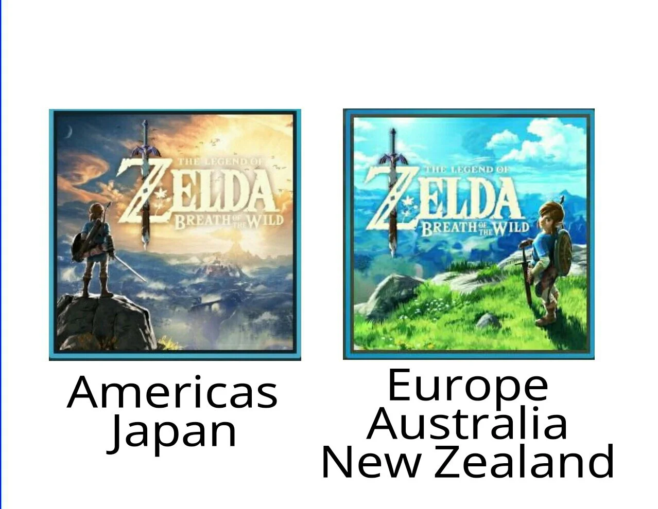 Zelda botw switch USA hat anderes Icon? (Spiele und Gaming, Nintendo ...