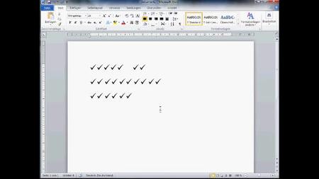 Wie macht man auf der Tastatur einen Haken ? (Allgemeinwissen, Computer)